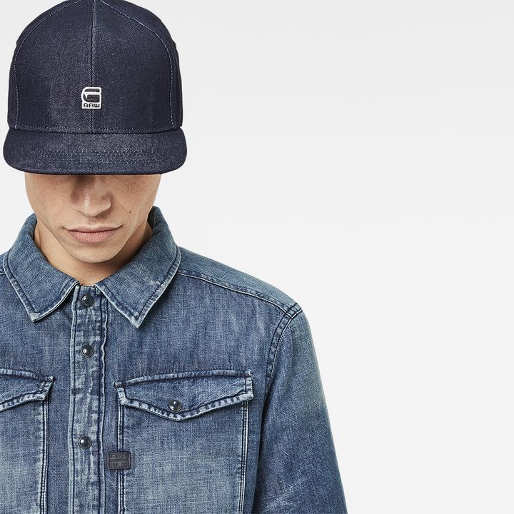 Data Snapback Cap Dark blue G STAR CA