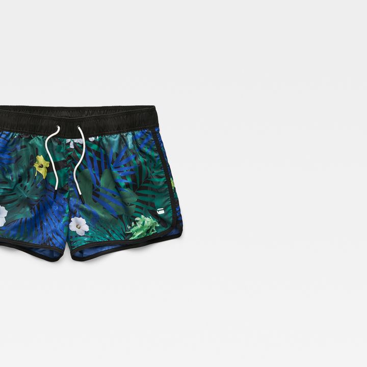 Dend Patterned Swimshort Green G STAR SG