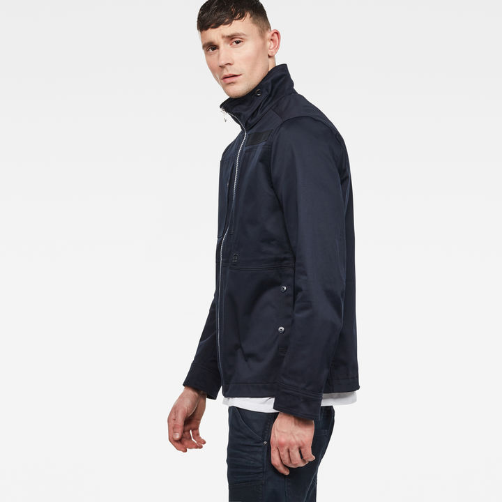 Powel Deconstructed Overshirt Dark blue G STAR KR