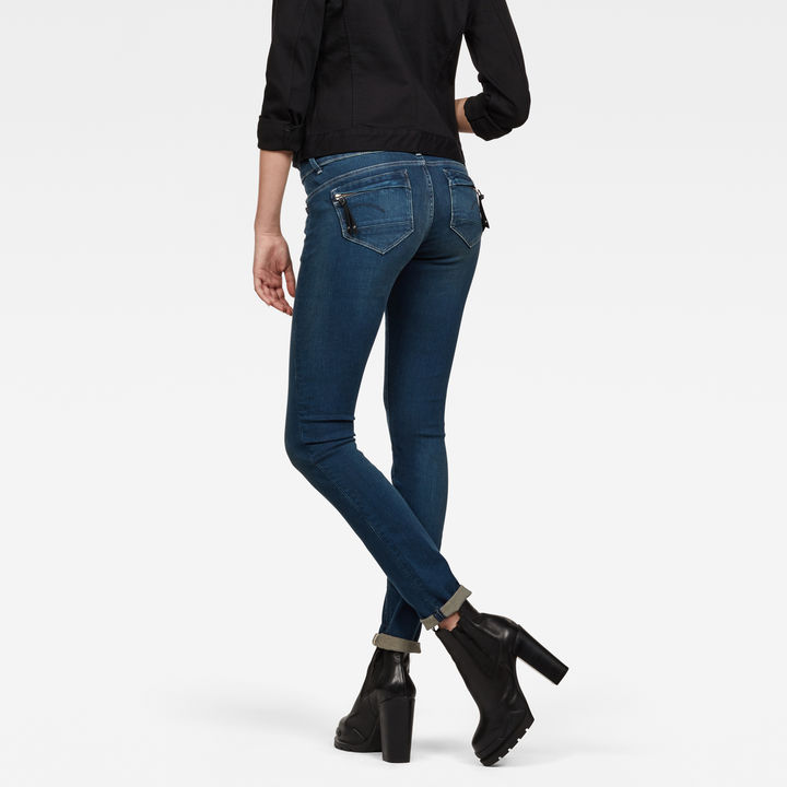 Midge Cody Mid Waist Skinny Jeans