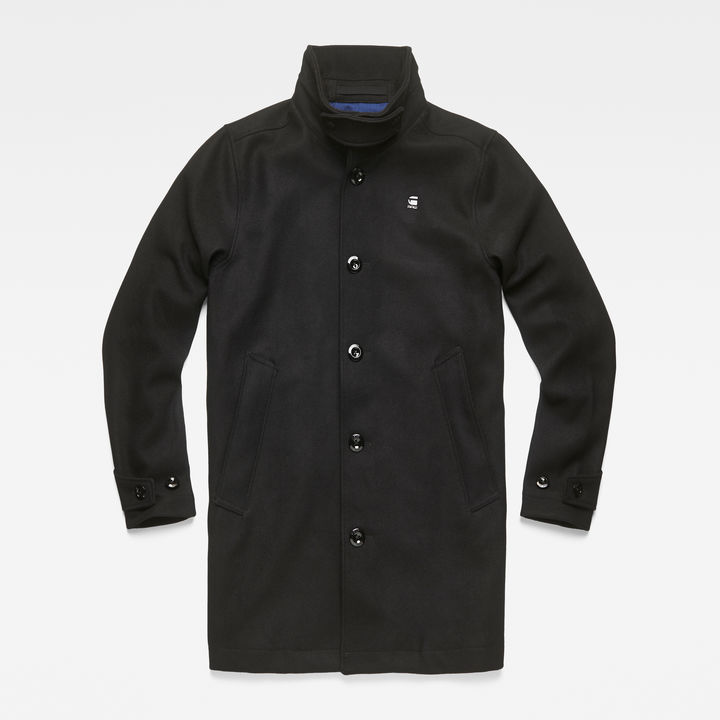 Garber Empral Wool Trench