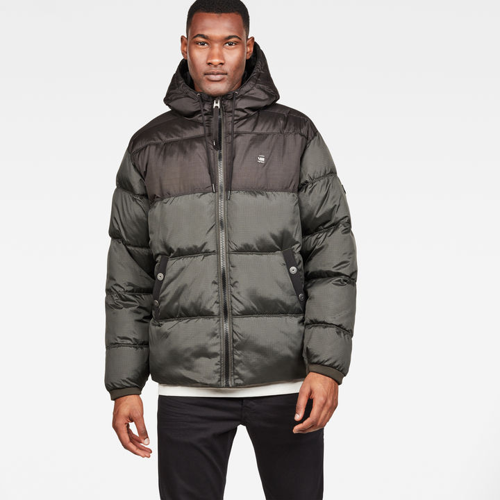 Swando Block Hooded Jacket