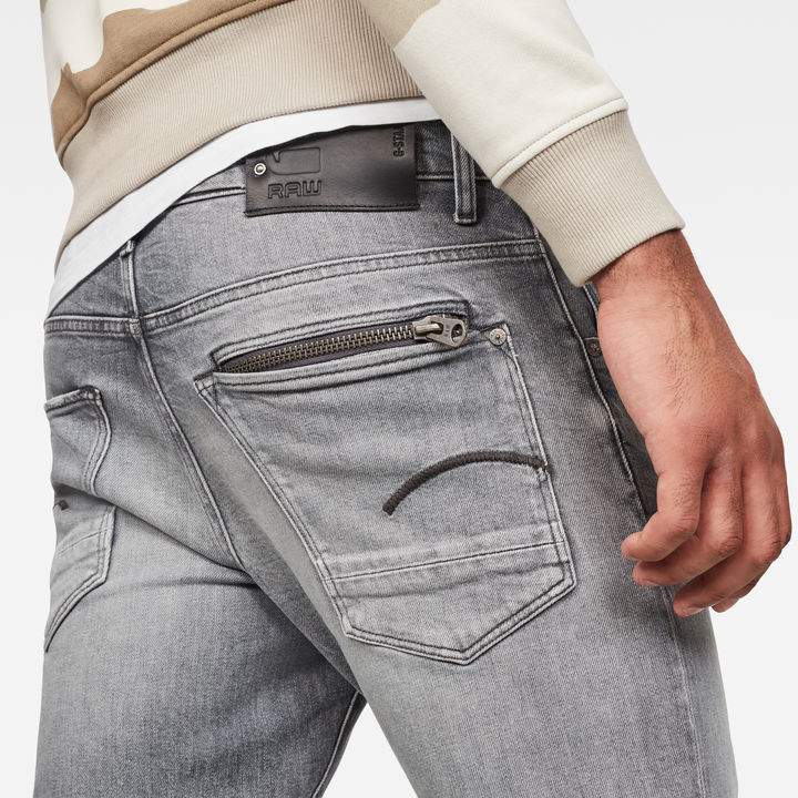 Radar Straight Tapered Jeans Grey G STAR CA