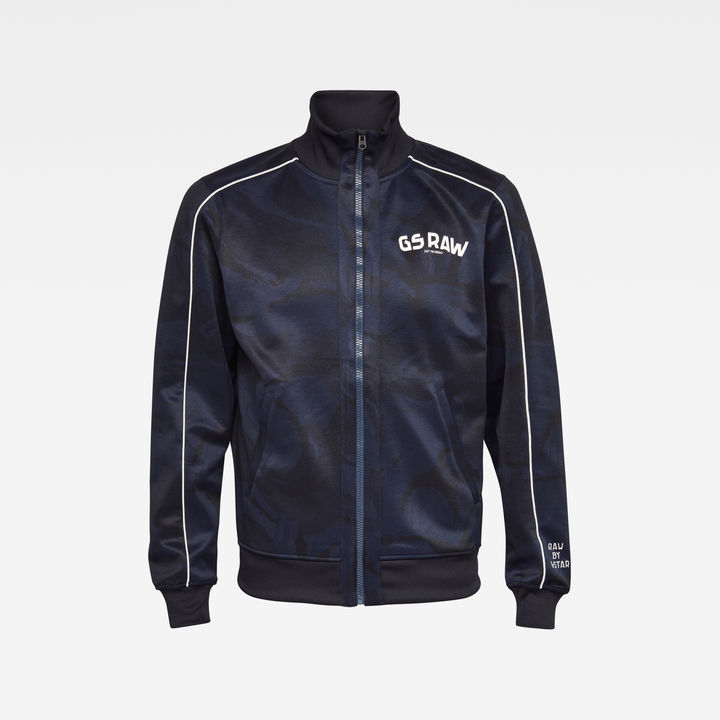 Gsraw Allover Track Jacket Dark blue G STAR CA