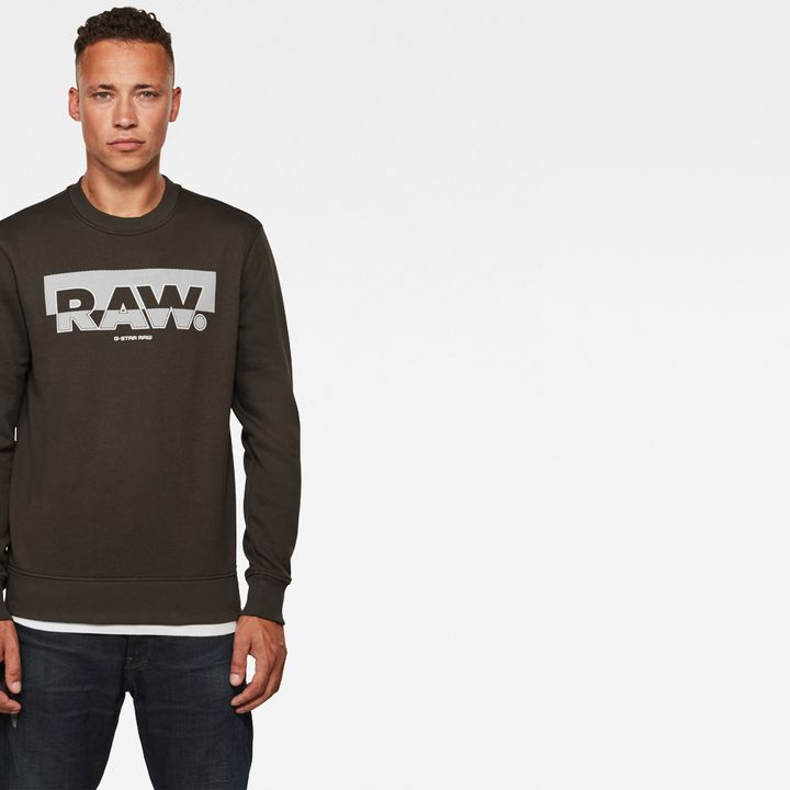 Raw Block Raster Sweater