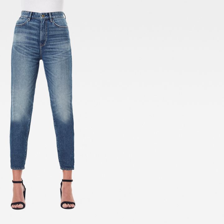 Janeh Ultra High Mom Ankle Jeans Medium blue G STAR ZA
