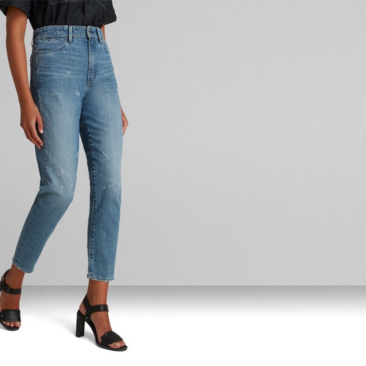 Janeh Ultra High Mom Ankle Jeans Light blue G STAR CA