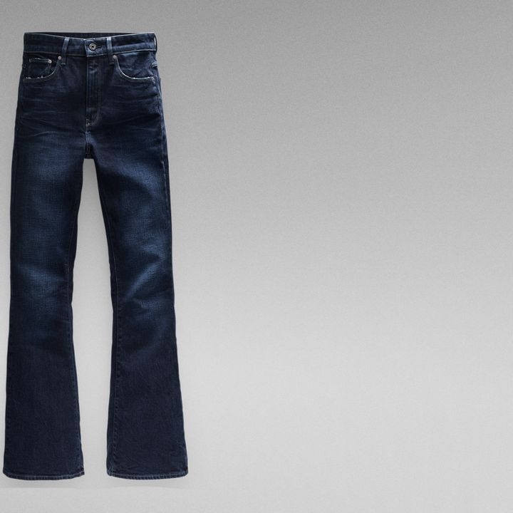 G star raw flared jeans store