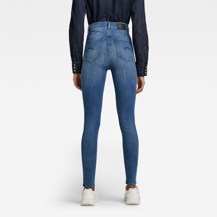G Star Shape High Super Skinny Jeans Medium blue G STAR US