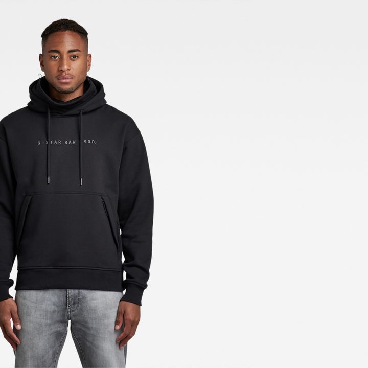 Mask Hoodie Black G STAR CA