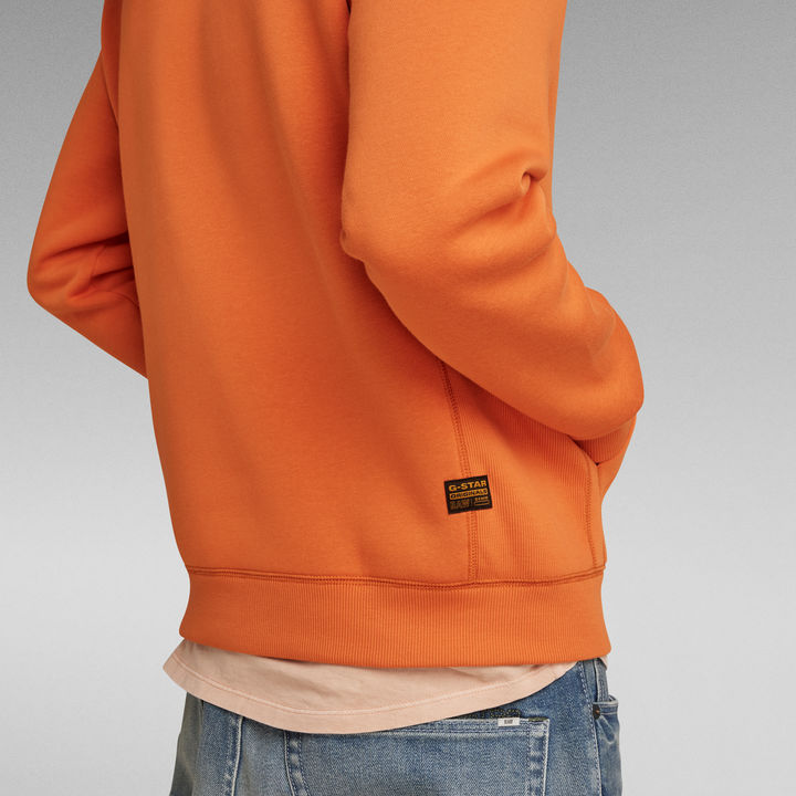 Orange g star hoodie store