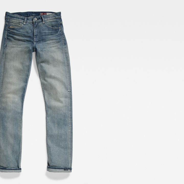 Noxer Straight Selvedge Jeans Light blue G STAR CA