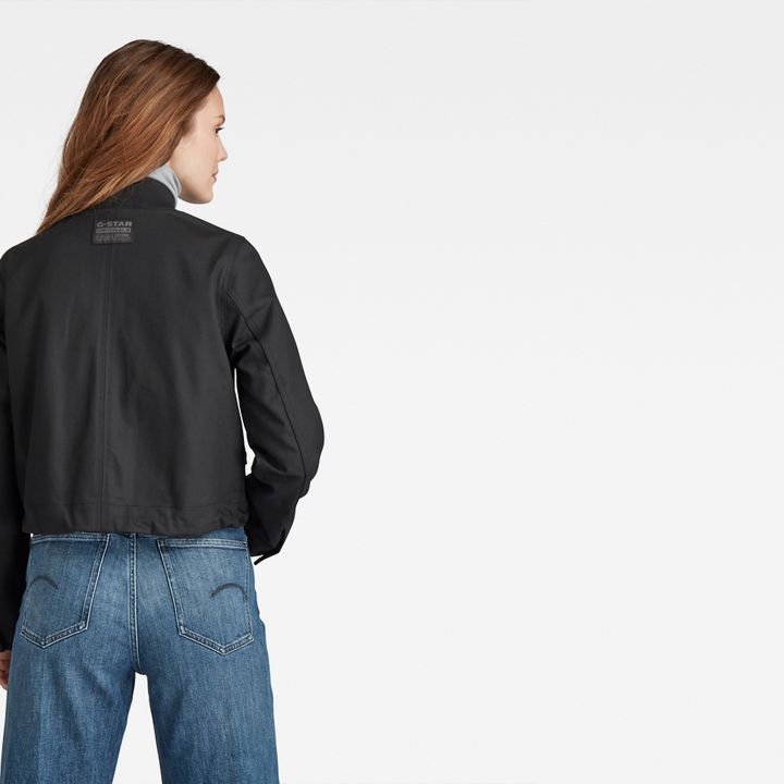 Drawstring Bomber Jacket