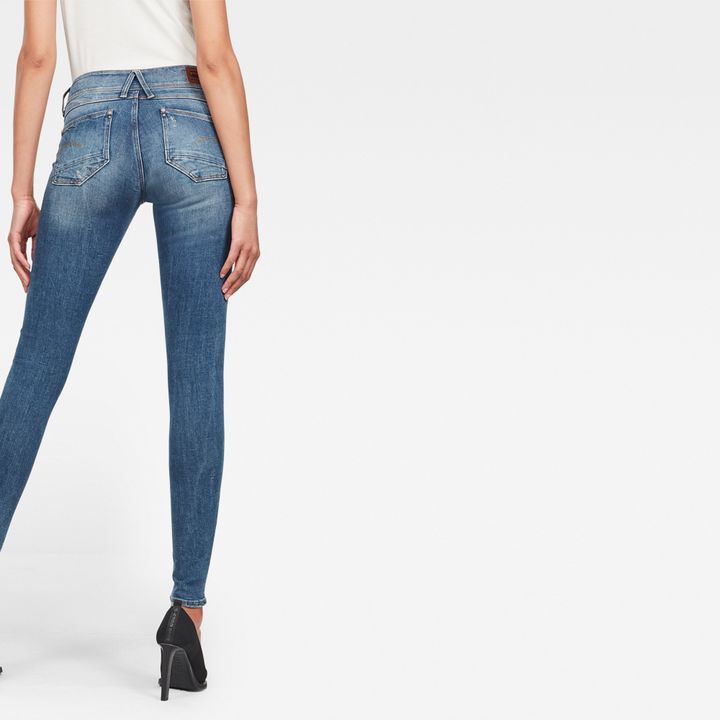 G star lynn mid super skinny store