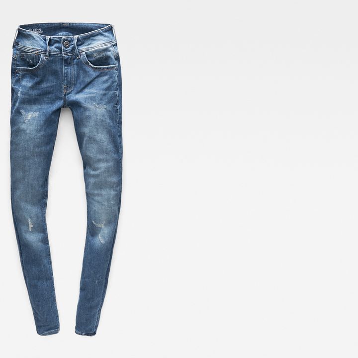 Lynn Super Skinny Jeans Medium blue G STAR CA