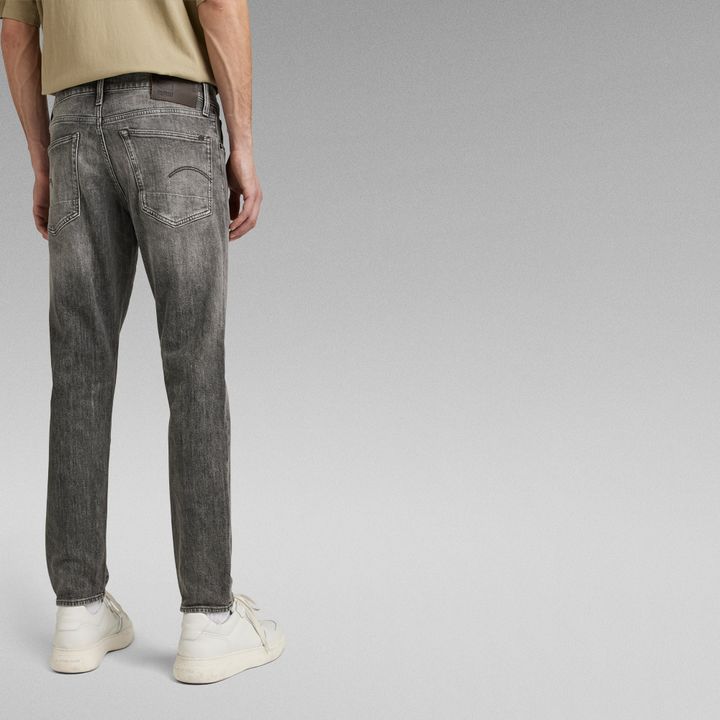 3301 Straight Tapered Jeans Grey G STAR CA