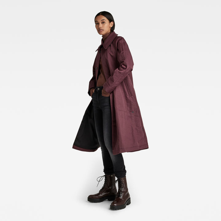Padded Wide Trench | Purple | G-STAR® US Padded Wide Trench | Purple | G-STAR® US