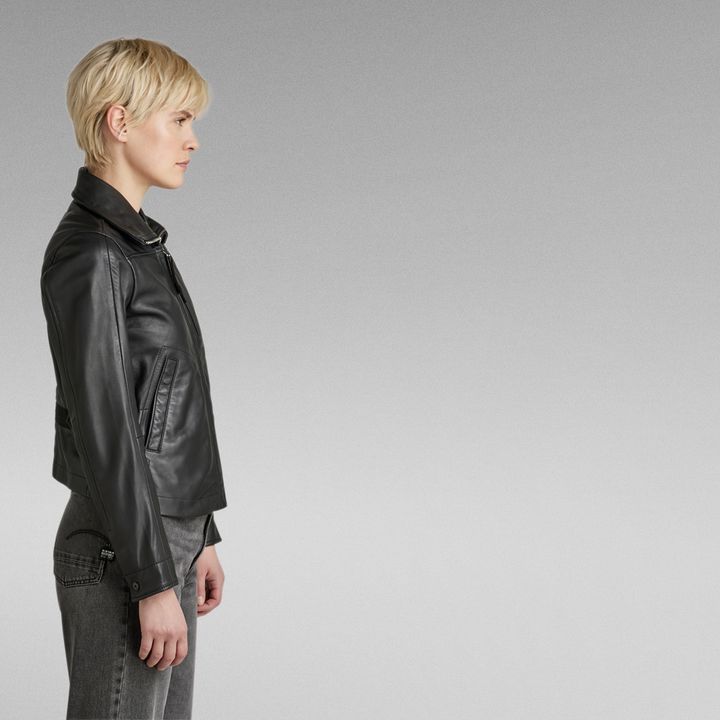 Slim Leather Jacket