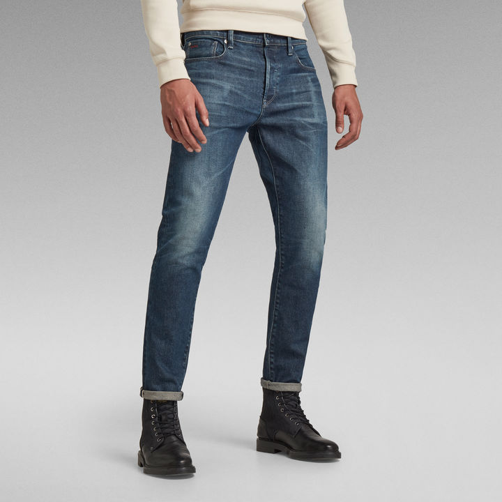 3301 Slim Selvedge Jeans Dark blue G STAR CA