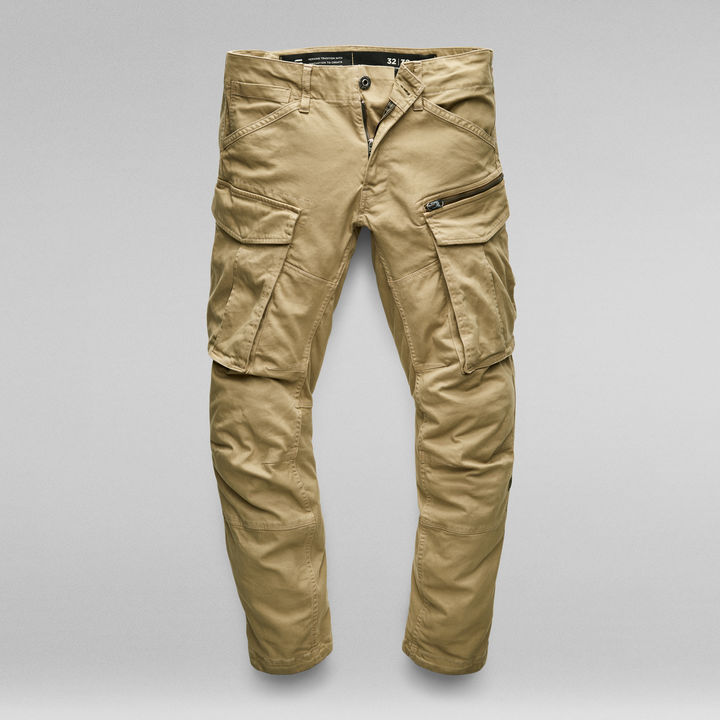 Rovic Zip 3D Regular Tapered Pants