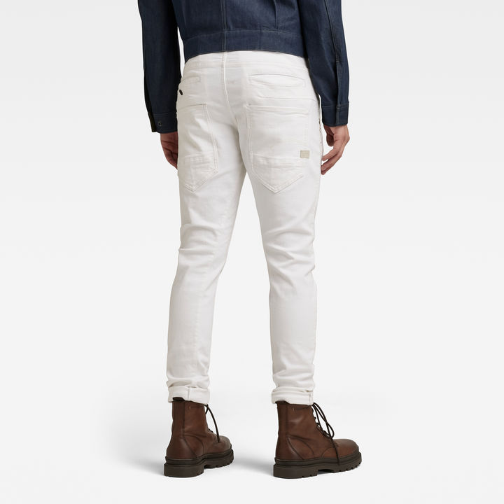 D Staq 3D Slim Jeans White G STAR US