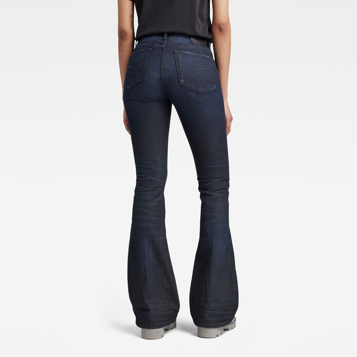 3301 Flare Jeans Dark blue G STAR CA