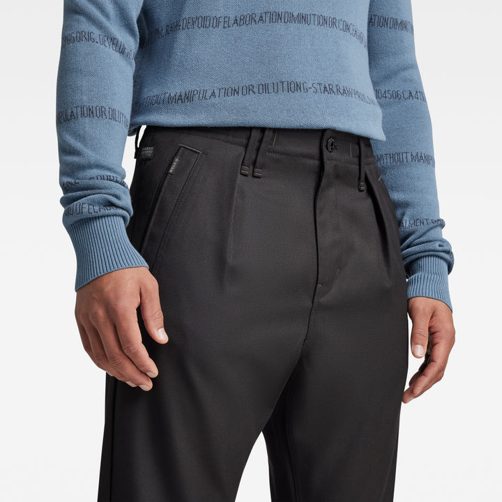 Premium Drawstring Tapered Chino