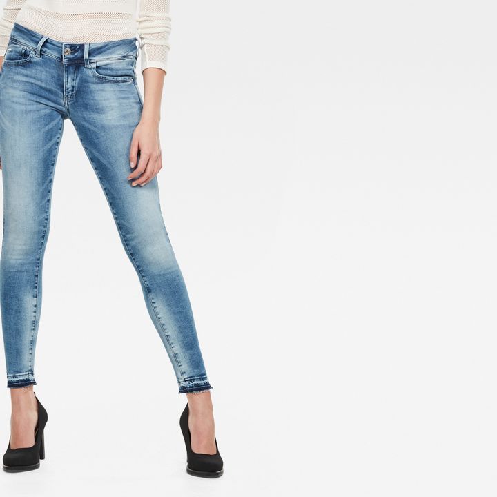 G star lynn mid skinny light aged store