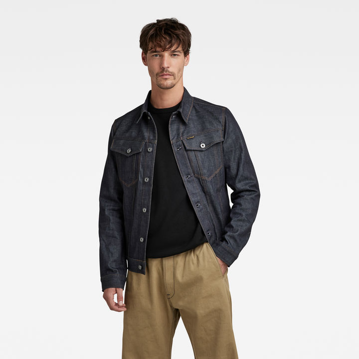 Originals 3301 Slim Jacket Dark blue G STAR US