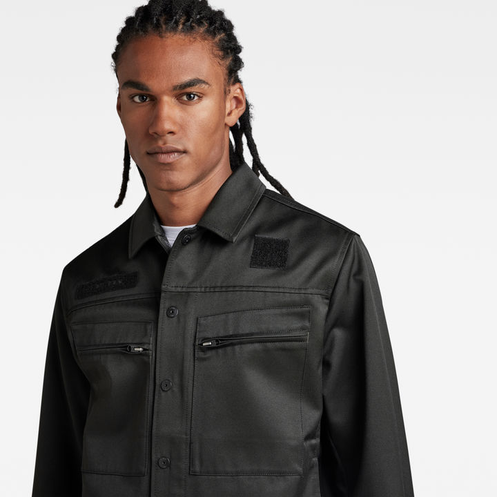RF Service Overshirt Black G STAR CA