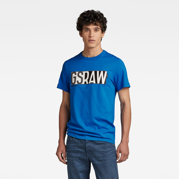 GS Raw Denim Logo T Shirt