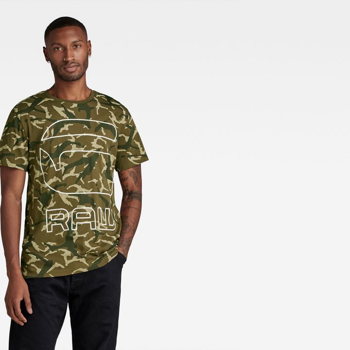 G star camo shirt store