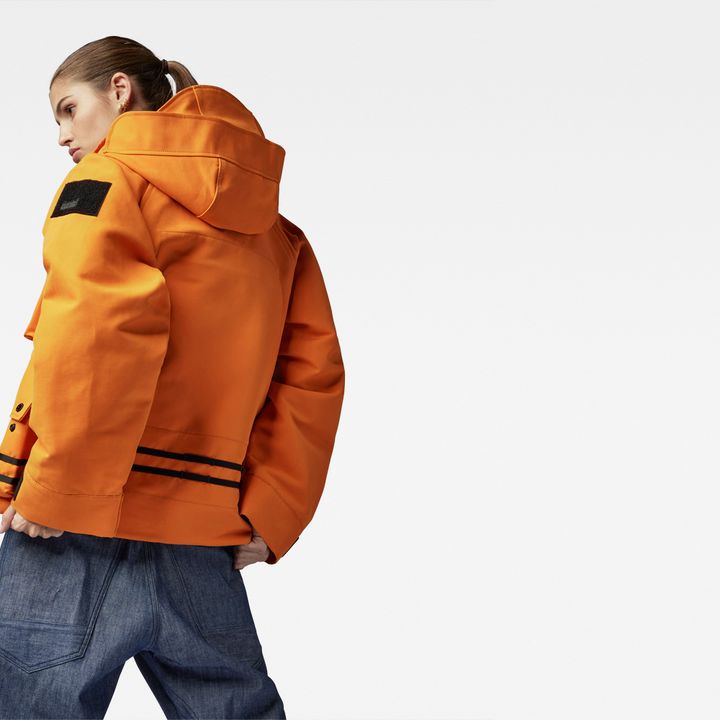 Unisex Premium E Photographer Field Jacket Orange G STAR US