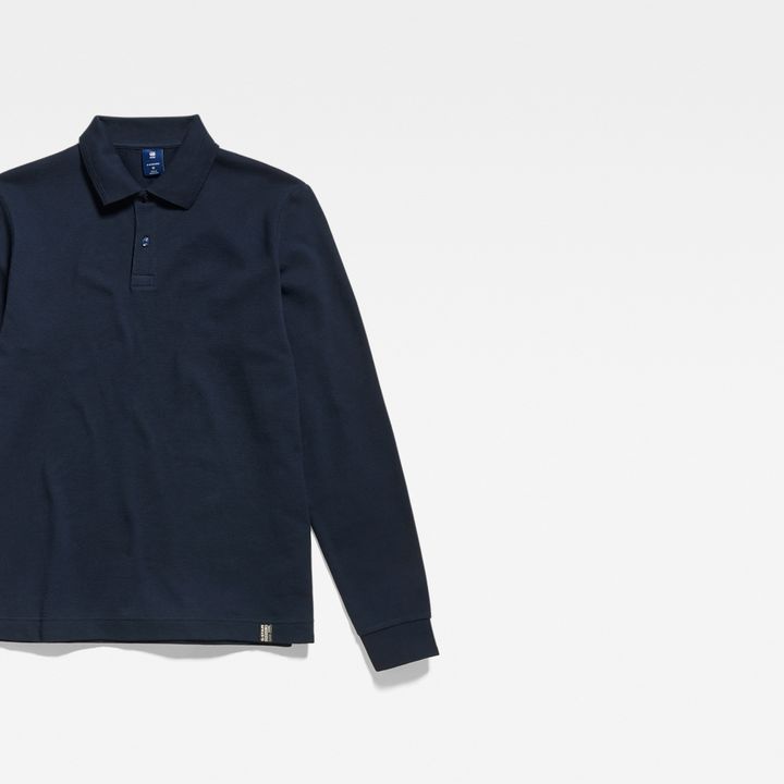 G star long sleeve polo store