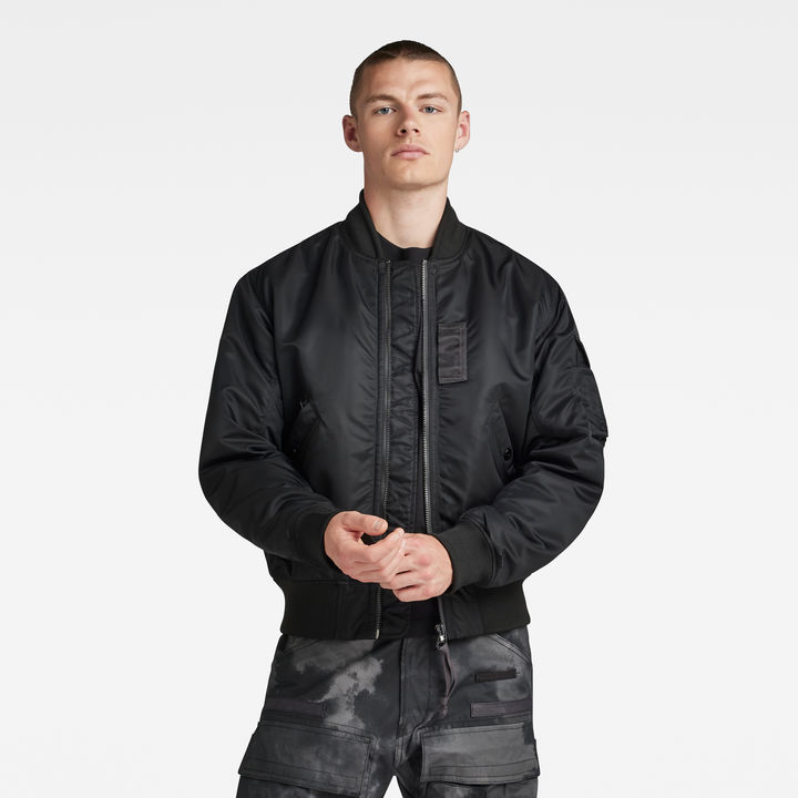 G A1 Bomber Jacket Black G STAR CA