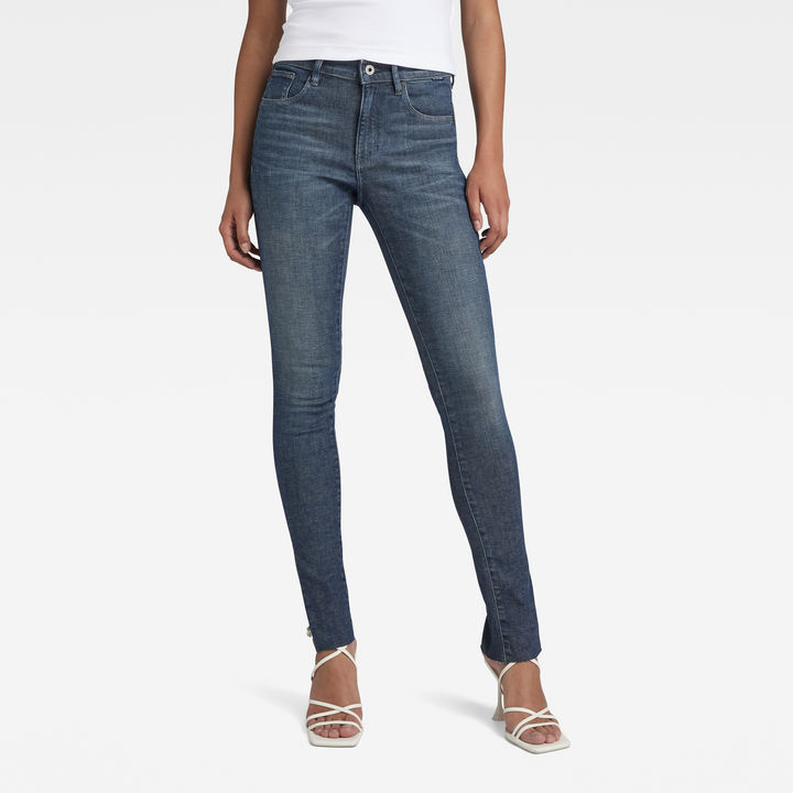 G star 3301 Skinny Slit Jeans Grey 30 Woman