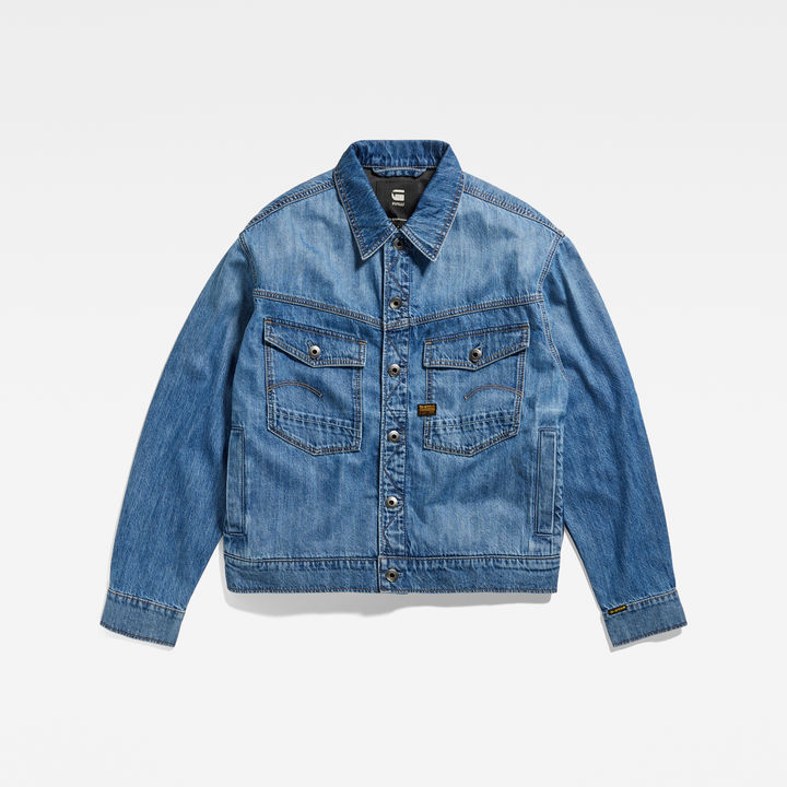 G star Dakota Denim Jacket Blue M Man D23593 D536 G326 M