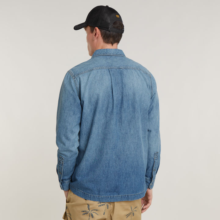 1 Pocket Regular Denim Shirt