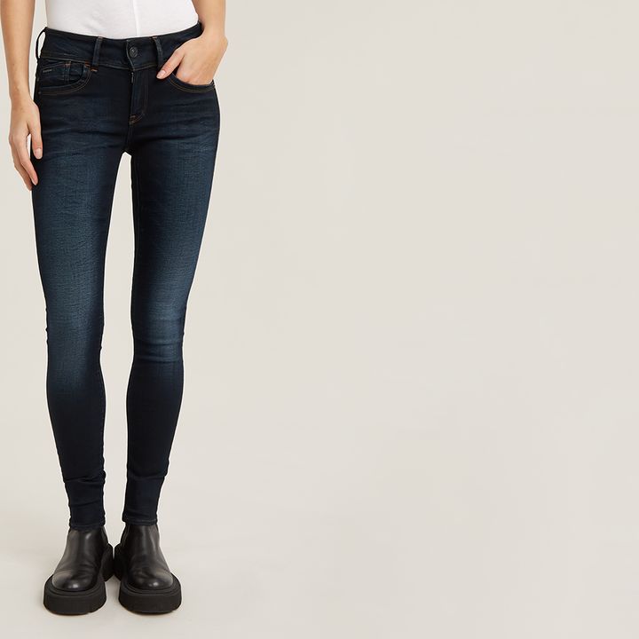 Lynn Skinny Jeans Dark blue G STAR CA