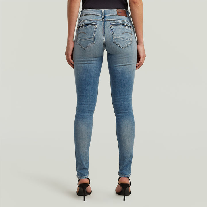 Jean Midge Zip Skinny