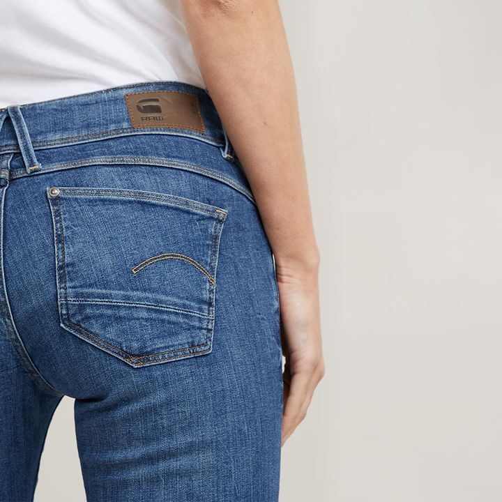 G star lynn mid skinny jeans store
