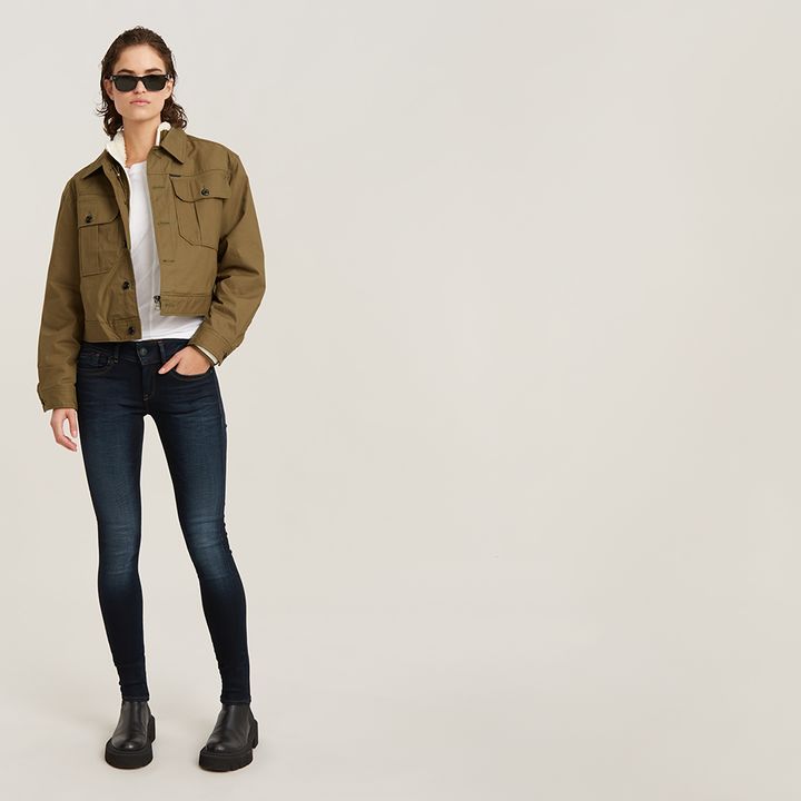 Lynn Skinny Jeans Dark blue G STAR CA