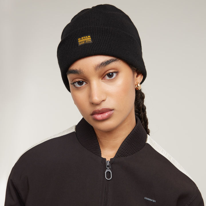 Effo Long Beanie Black G STAR CA