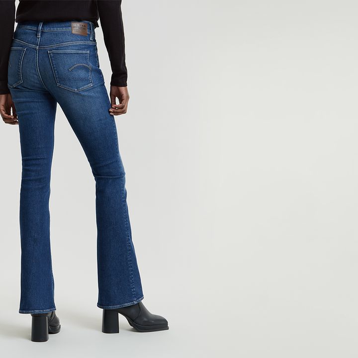 3301 Flare Jeans Medium blue G STAR CA