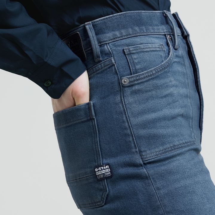 Deck 2.0 High Loose Patch Pocket Jeans