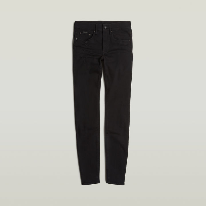 3301 High Skinny Jeans Black G STAR CA