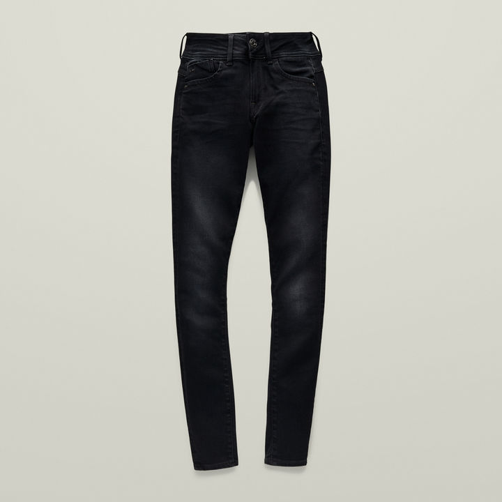 Lynn Super Skinny Jeans Black G STAR CA