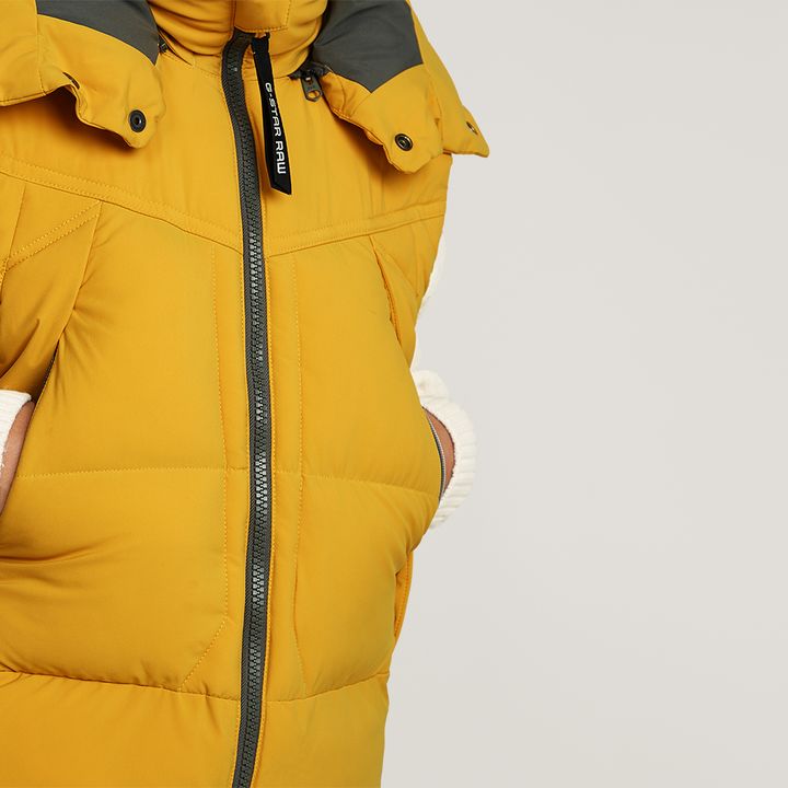 G Whistler Padded Vest Yellow G STAR CA