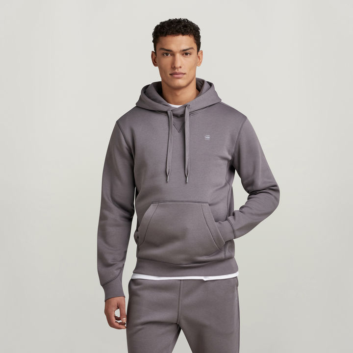 Premium Core Hooded Sweater Grey G STAR CA