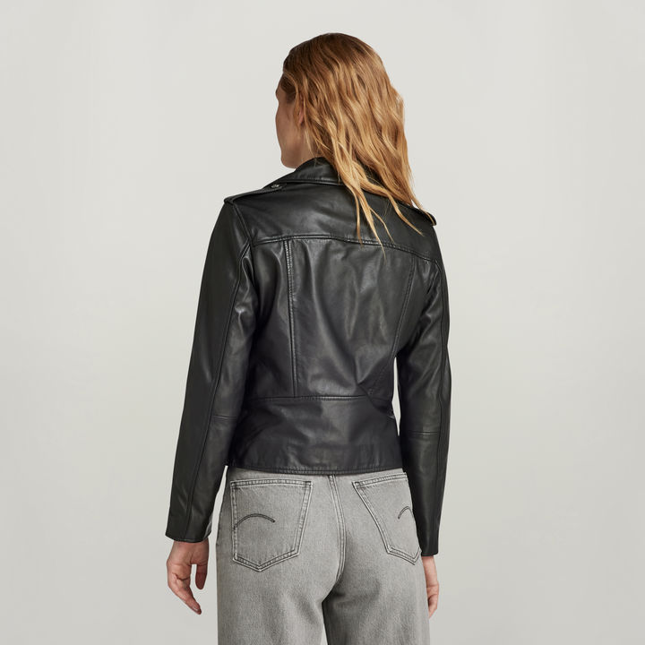 G star leather jacket womens store